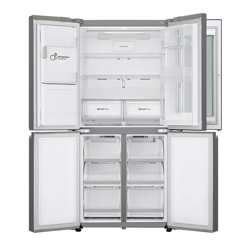 یخچال فریزر 5 درب 28 فوت ال جی X29 سیلور GR-X29 - یخچال کده