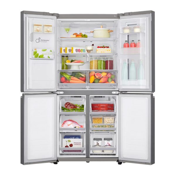 یخچال فریزر 5 درب 28 فوت ال جی X29 سیلور GR-X29 - یخچال کده