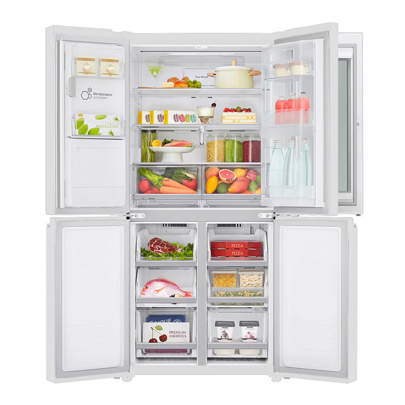 یخچال فریزر 5 درب 28 فوت ال جی X29 سفید GR-X29 - یخچال کده