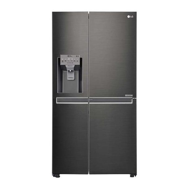 یخچال ساید بای ساید ال جی مدل X267 سیلور GC-X267CSHS - یخچال کده